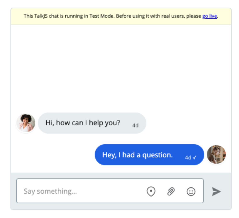 Create a "pin a message" feature in TalkJS