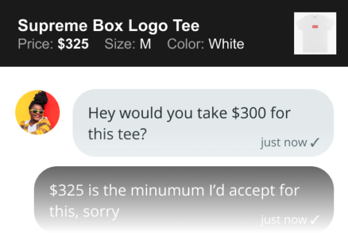 Fully customizable chat headers